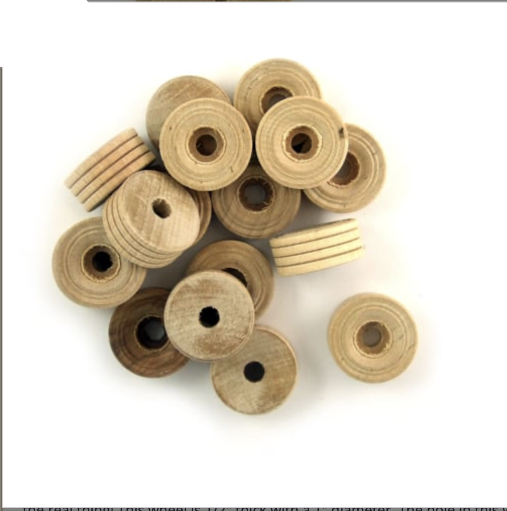 THREADED WHEELS — North Cobalt Flea Market