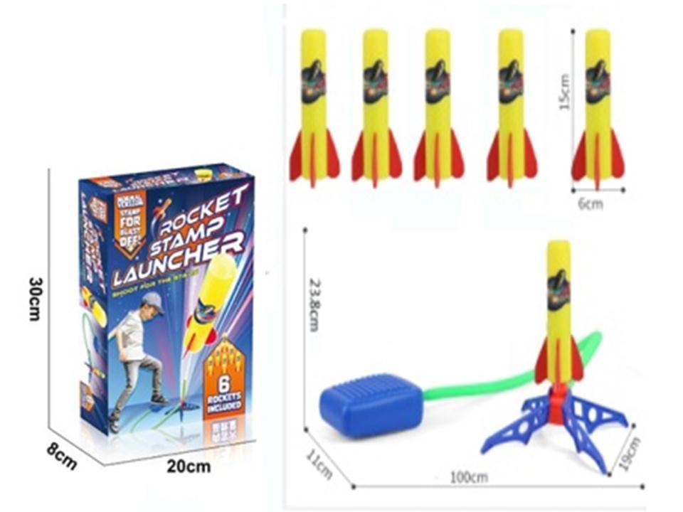 LAUNCHER ROCKET — North Cobalt Flea Market