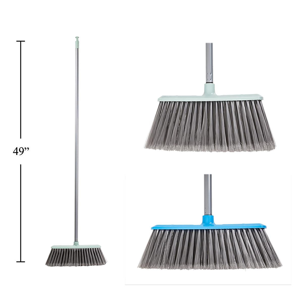46"L BROOM WITH HANDLE, 3 COLORS — North Cobalt Flea Market