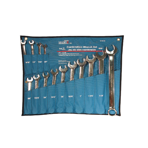 COMBINATION V WRENCH SET 14 PC SAE — North Cobalt Flea Market