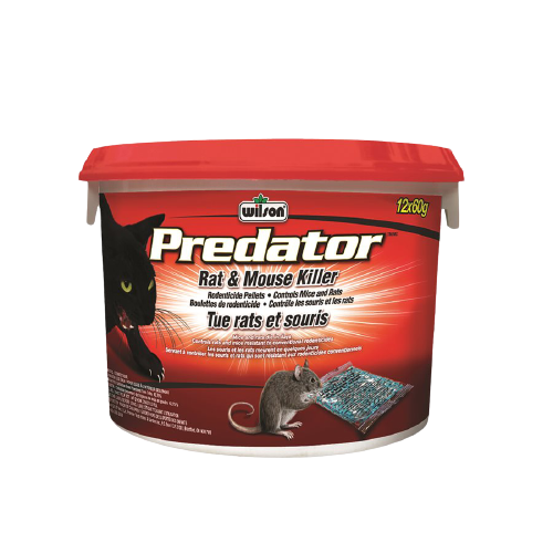 PREDATOR RAT AND MOUSE KILLER PELLETS — North Cobalt Flea Market