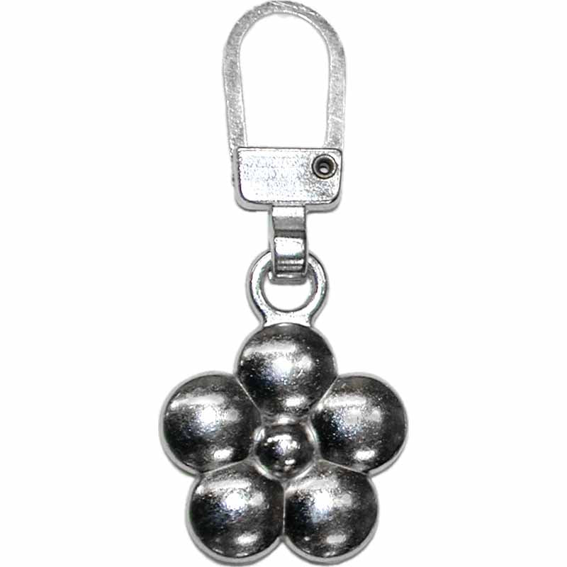 ZIPPER PULL - FLOWER — North Cobalt Flea Market