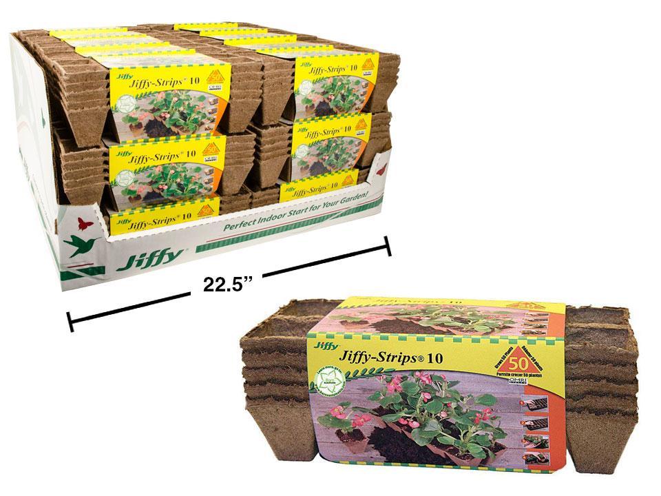 JIFFY STRIPS (50 Pots) — North Cobalt Flea Market