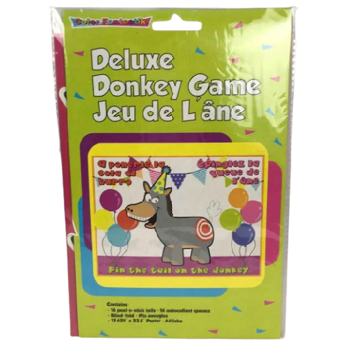 DELUXE PIN THE TAIL ON THE DONKEY — North Cobalt Flea Market