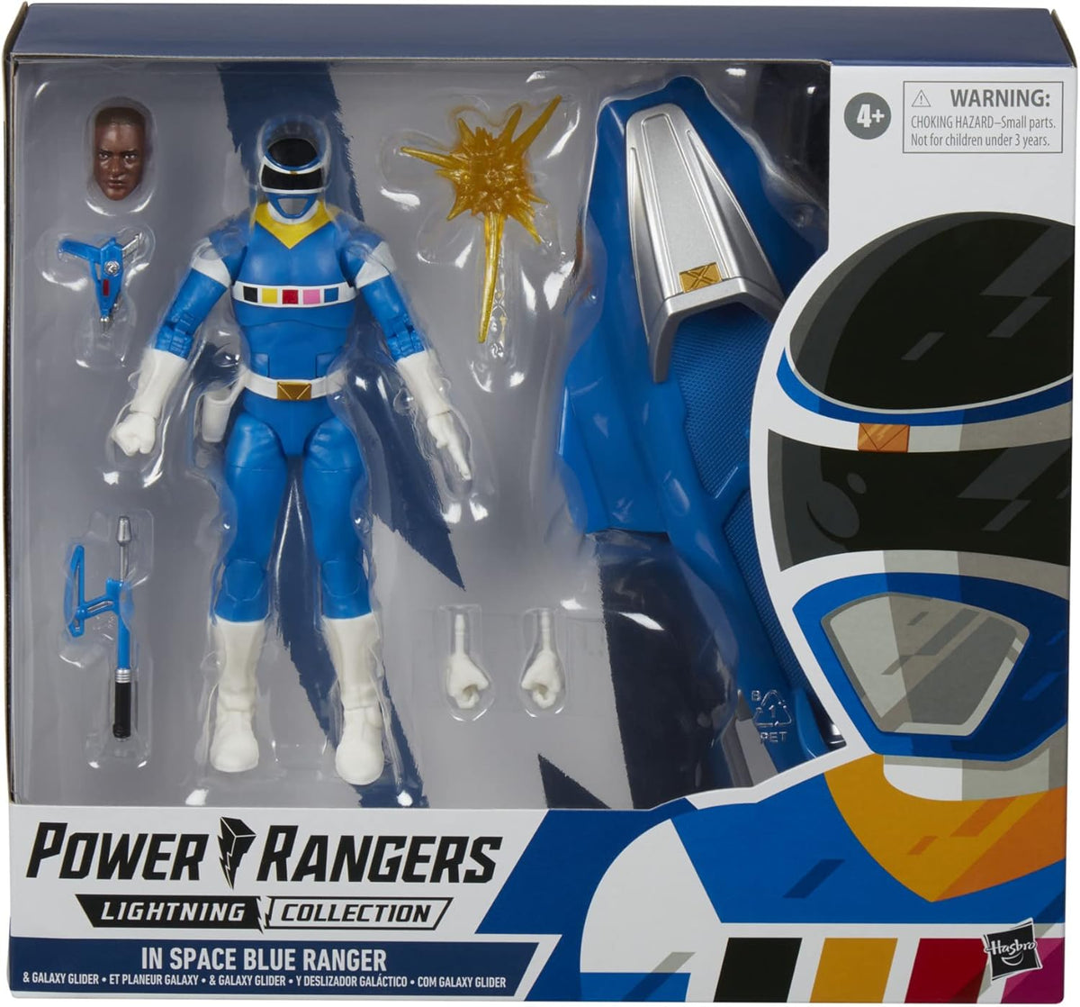 POWER RANGER DELUXE IN SPACE BLUE RANGER — North Cobalt Flea Market