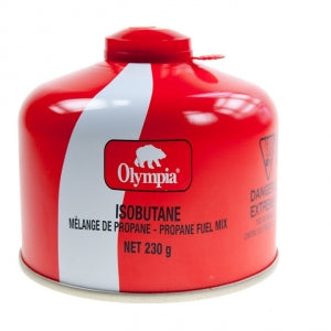 OLYMPIA 230G ISOBUTANE/PROPANE FUEL CANISTER — North Cobalt Flea Market